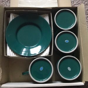 Kitchen | Demitasse Classic Hunter Cups And Saucers | Poshmark